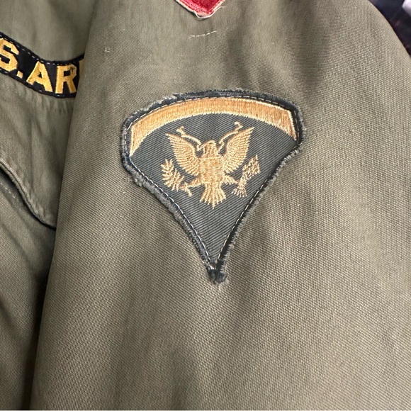 Jackets & Coats | Vintage Us Army M1951 Korean War Id Patch Field ...